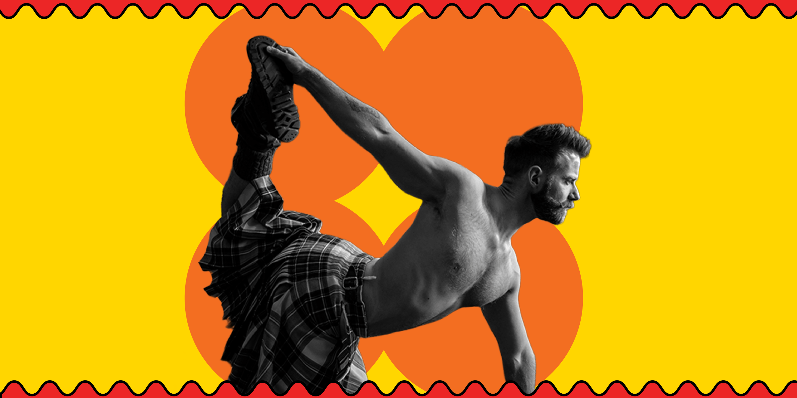 Kilted Yoga with Finlay Wilson | Pitlochry Festival Theatre